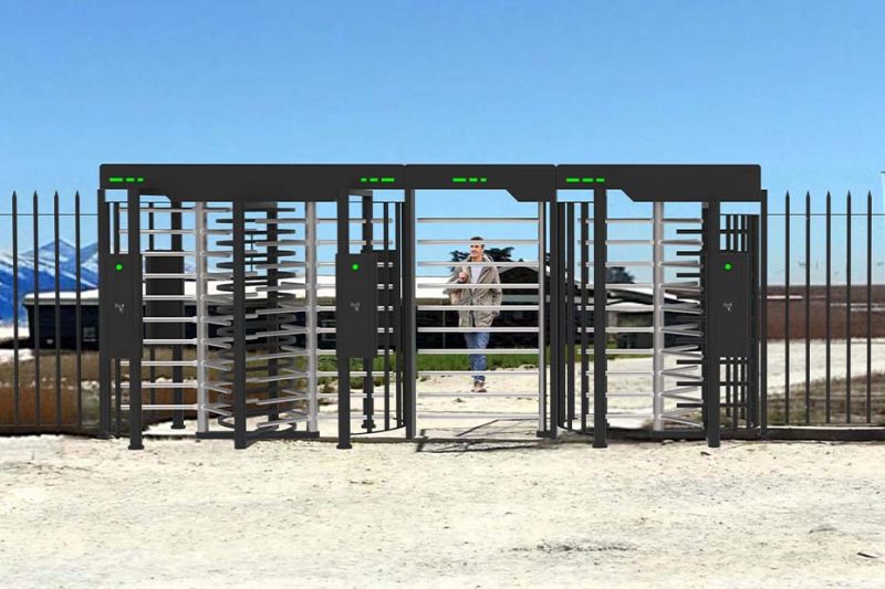 5 "all-weather" Outdoor Turnstiles, ultimate safety and weather resistance