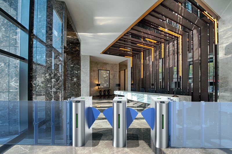 Flap barrier access control system 2023 - MairsTurnstile