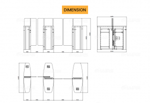 Best Full Height Sliding Turnstile 2022 - MairsTurnstile.com