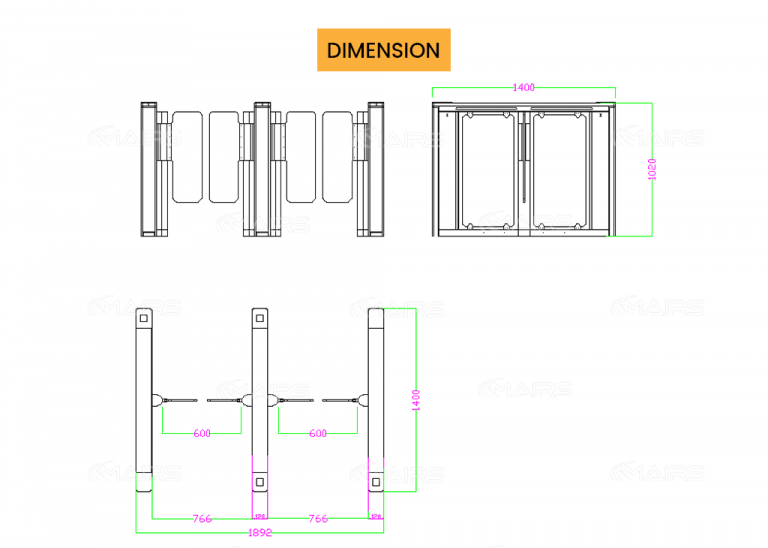 Best Turnstile Supplier In Malaysia 2022- MairsTurnstile.com