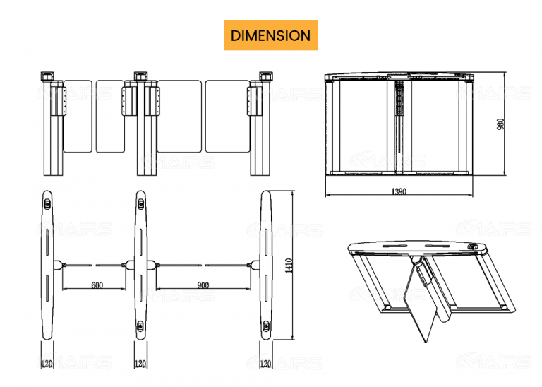 Best Turnstile Gate Indonesia 2022 - MairsTurnstile.com