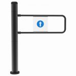 Bi-directional Manual Swing Pedestrian Turnstile Gate 2025