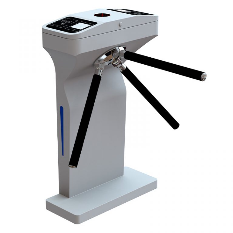 Vertical Tripod Turnstile | Space‑Saving Access Control Gate