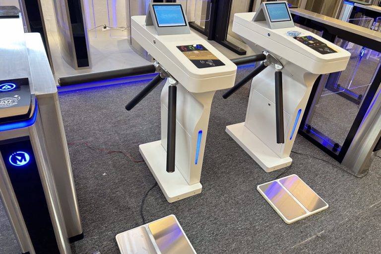 ESD turnstile installation 2024 - MairsTurnstile