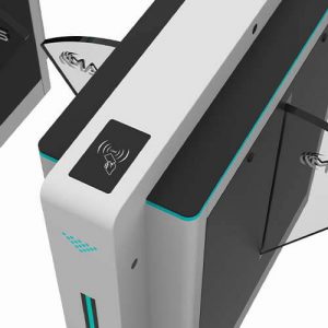 Coating series flap barrier turnstile | MairsTurnstile.com
