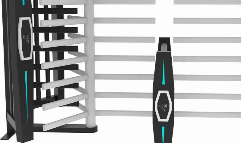 Full height bicycle turnstile lx402-Z | MairsTurnstile.com