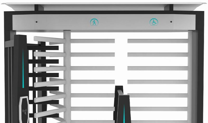 Full height handicap turnstile lx402-c | MairsTurnstile.com