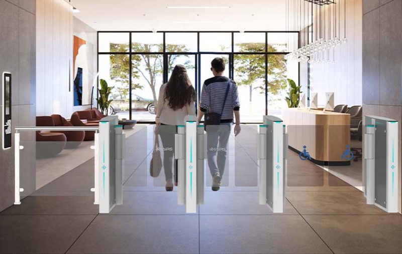 Meteor series turnstile gate | MairsTurnstile.com