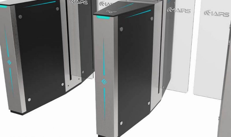 Meteor series sliding turnstile gate | MairsTurnstile.com