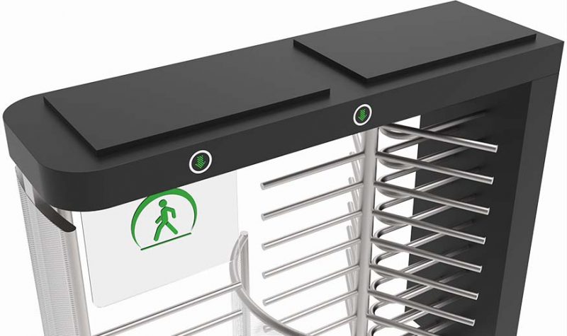 Full height bike turnstile gate xw400-z | MairsTurnstile.com