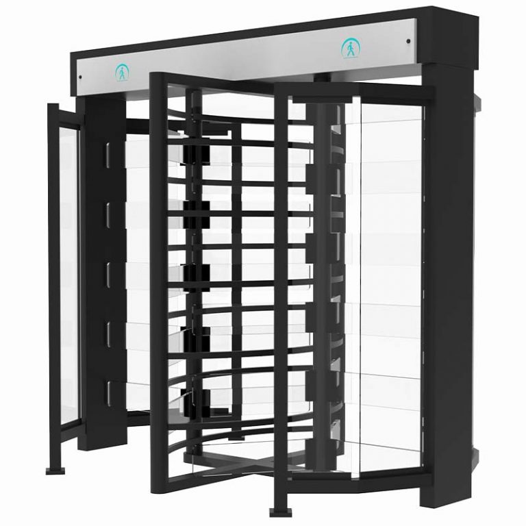 New Design Full Height Glass Turnstile 2025 - MairsTurnstile