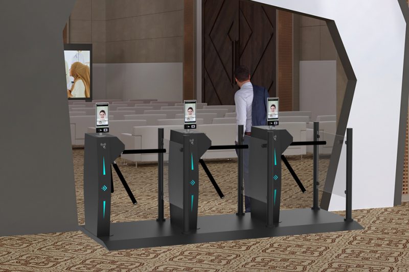 5 "all-weather" Outdoor Turnstiles, ultimate safety and weather resistance